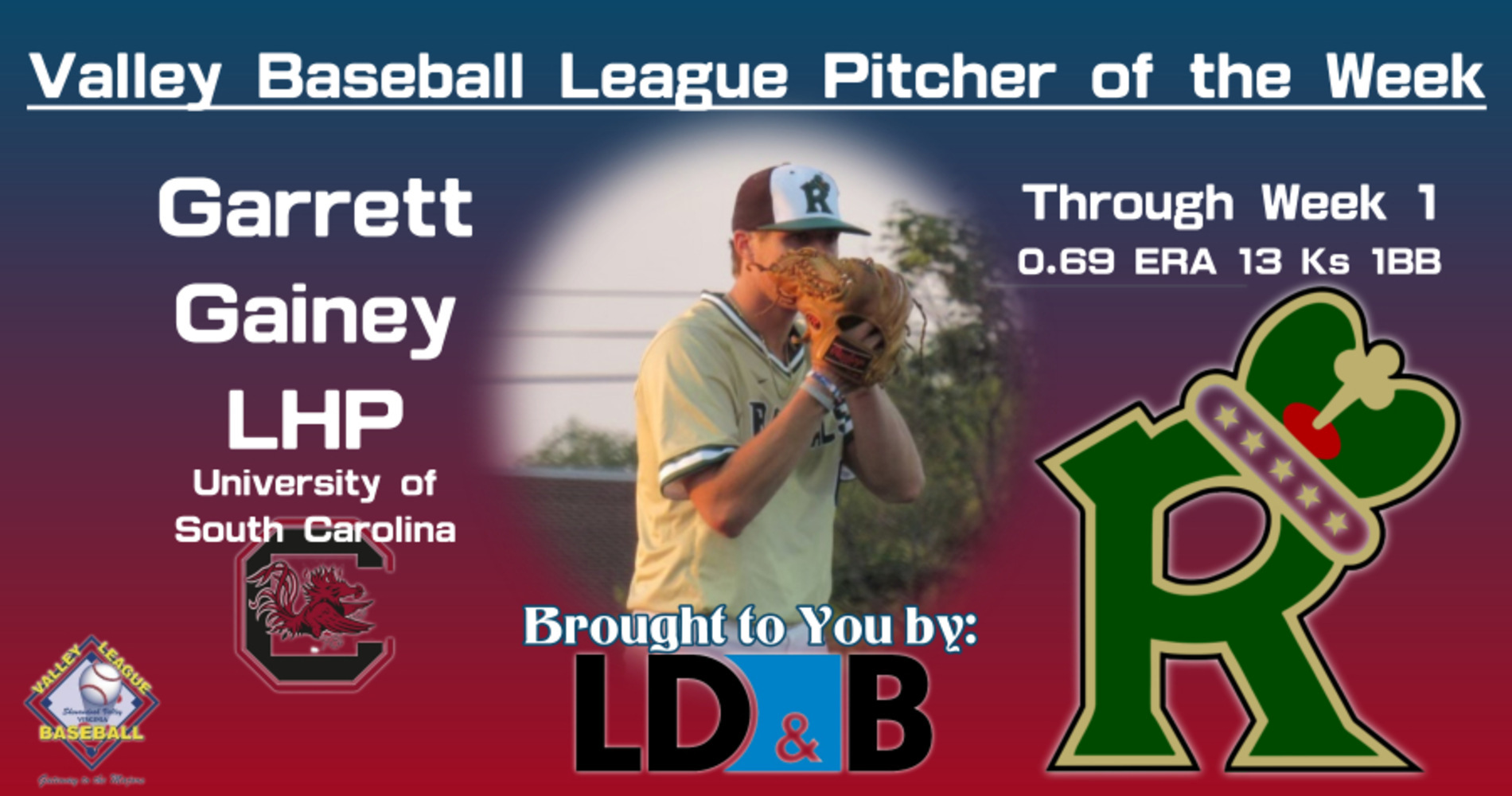 Winchester's Gainey and Front Royal's Anderson Named LD&B Pitcher of ...