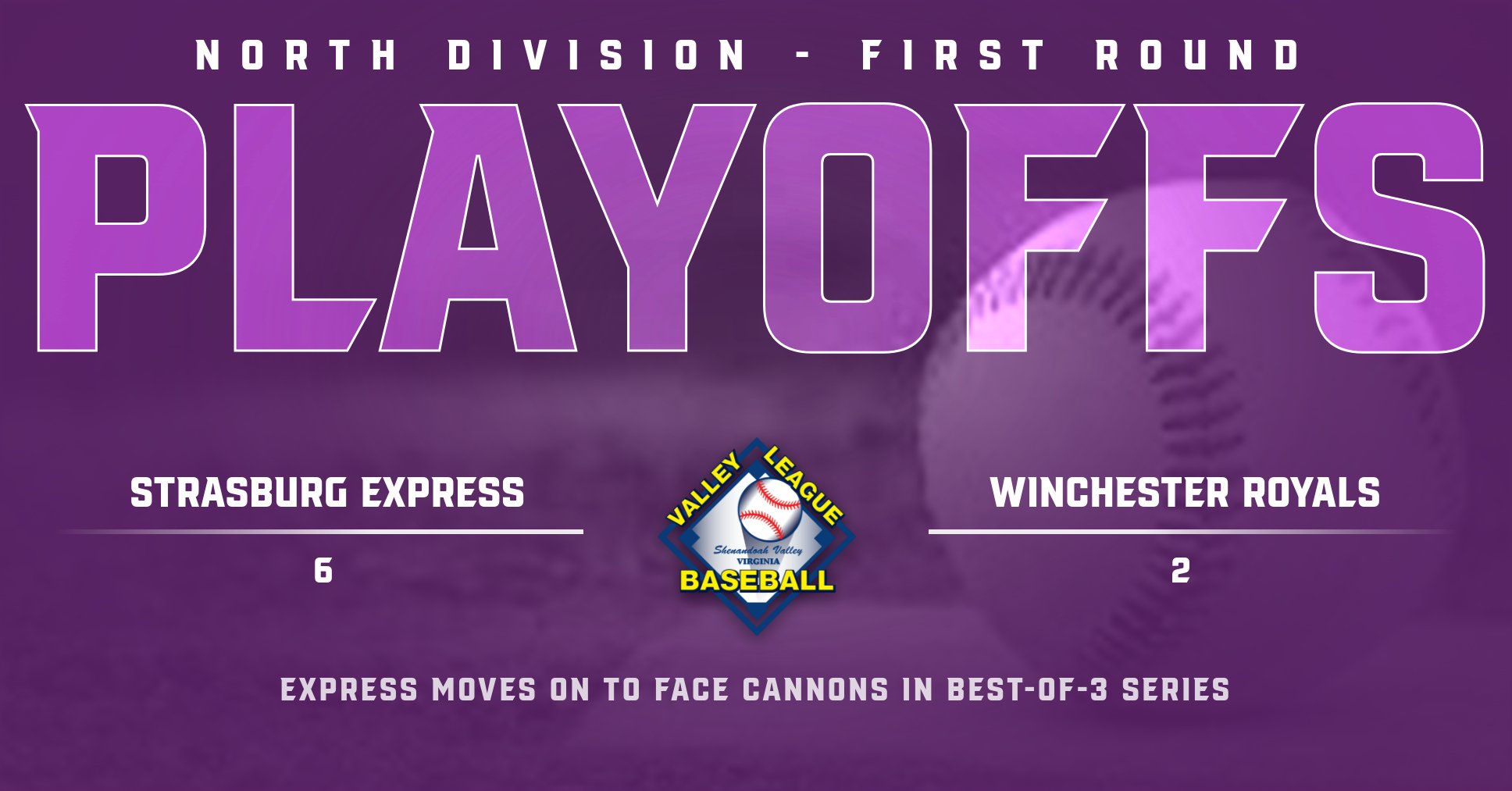 Express Eliminates Winchester, 6-2 - Valley League Baseball