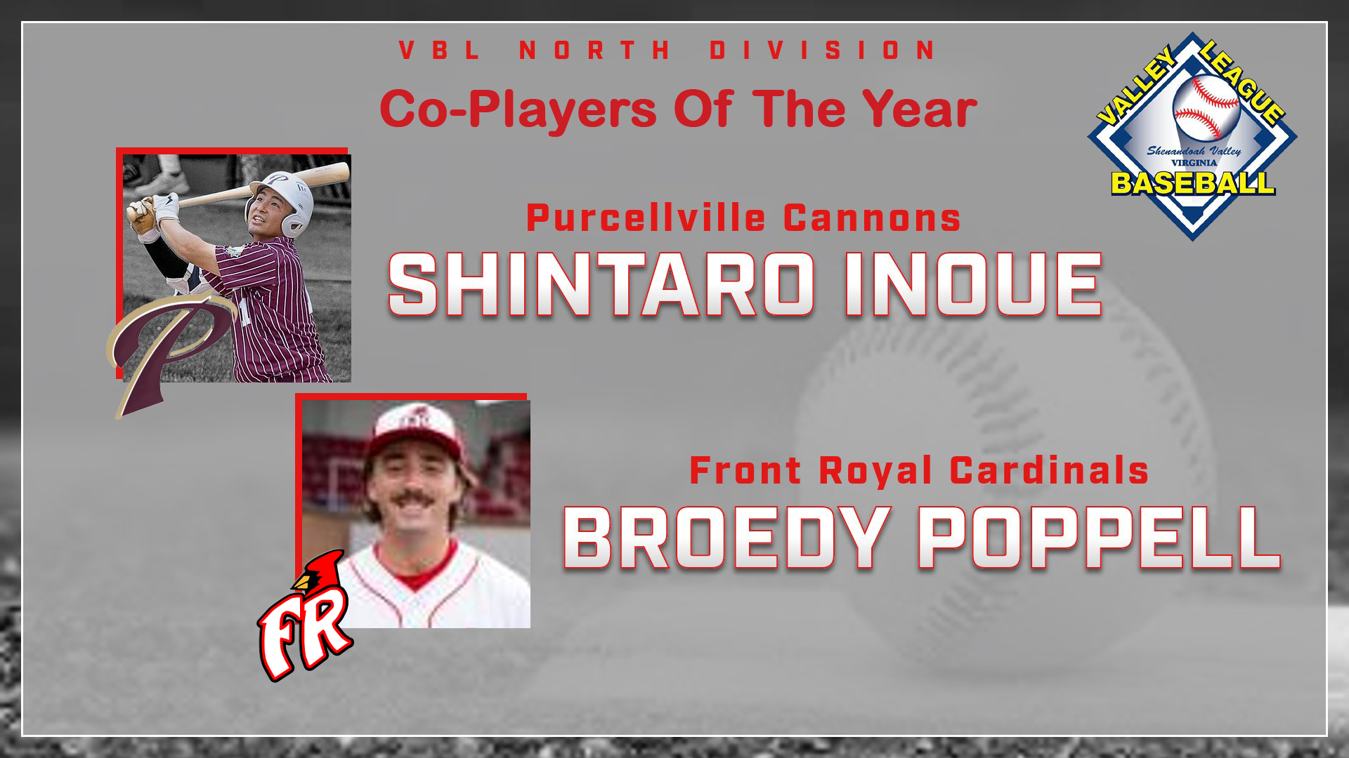 Inoue, Poppell Share North Player of the Year Honor - Valley League ...